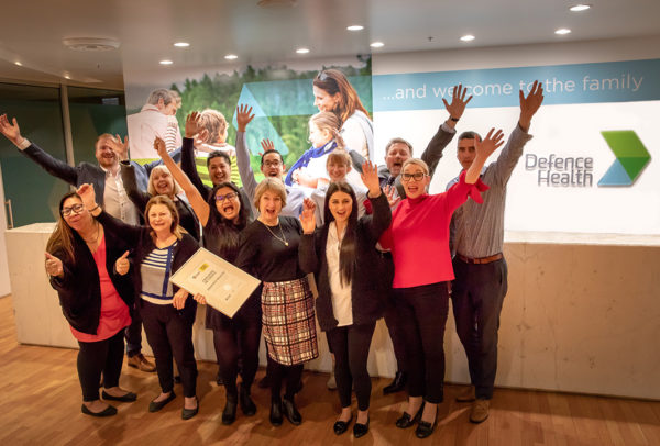 Defence Health - ABA Employer of Choice Awards